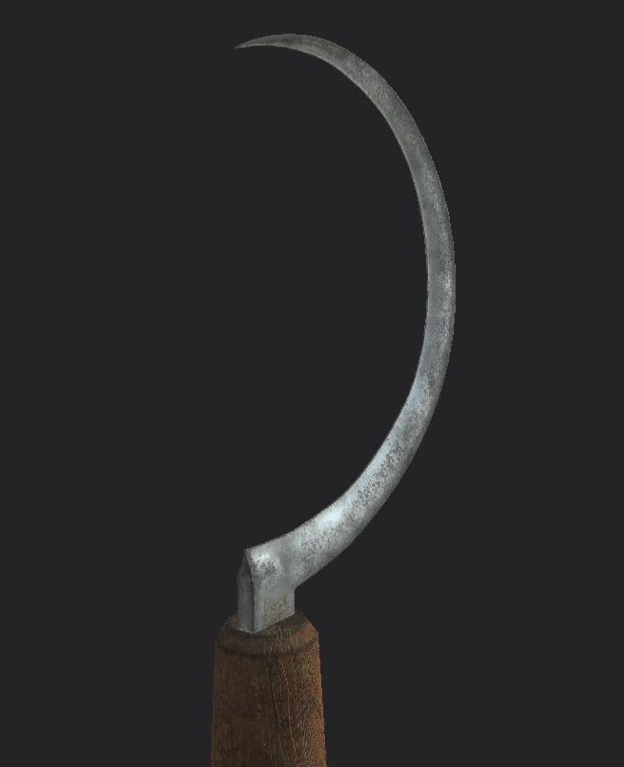 Bloody sickle 3D model - TurboSquid 1407149