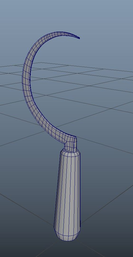 Bloody sickle 3D model - TurboSquid 1407149