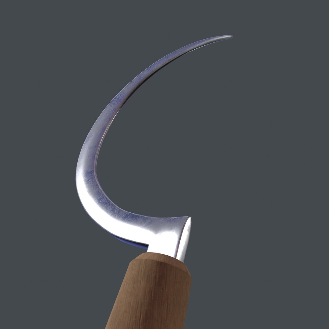 Bloody sickle 3D model - TurboSquid 1407149