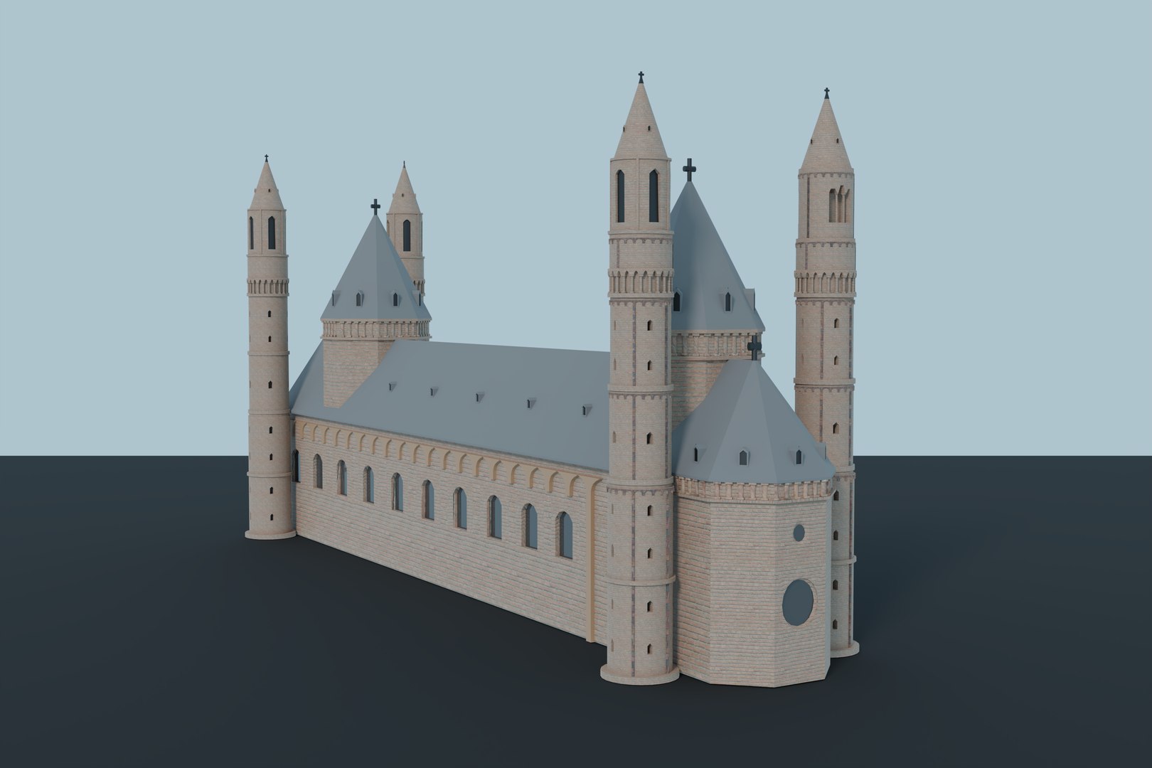 3D Worms Cathedral - TurboSquid 1564834