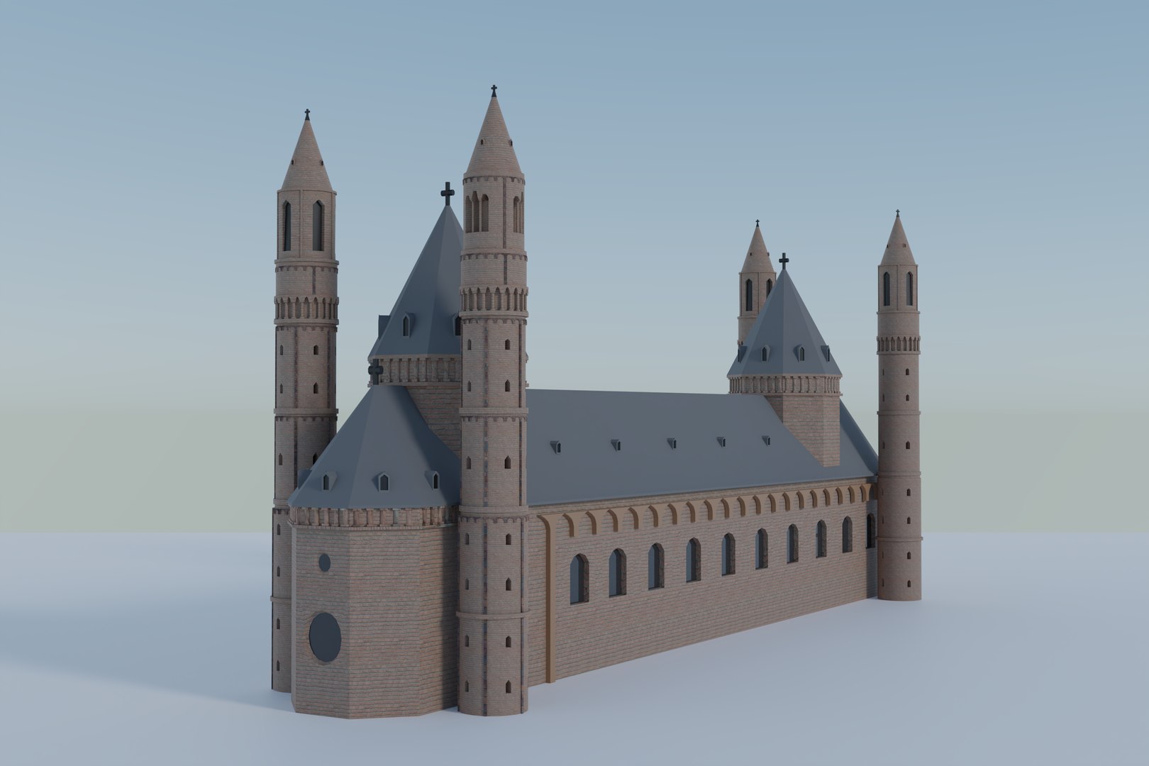 3D Worms Cathedral - TurboSquid 1564834