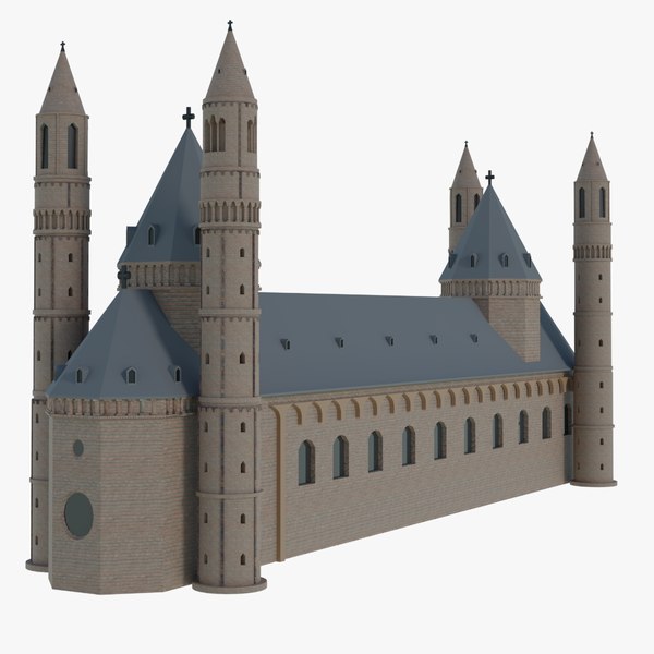 Cathedral Blender Models for Download | TurboSquid