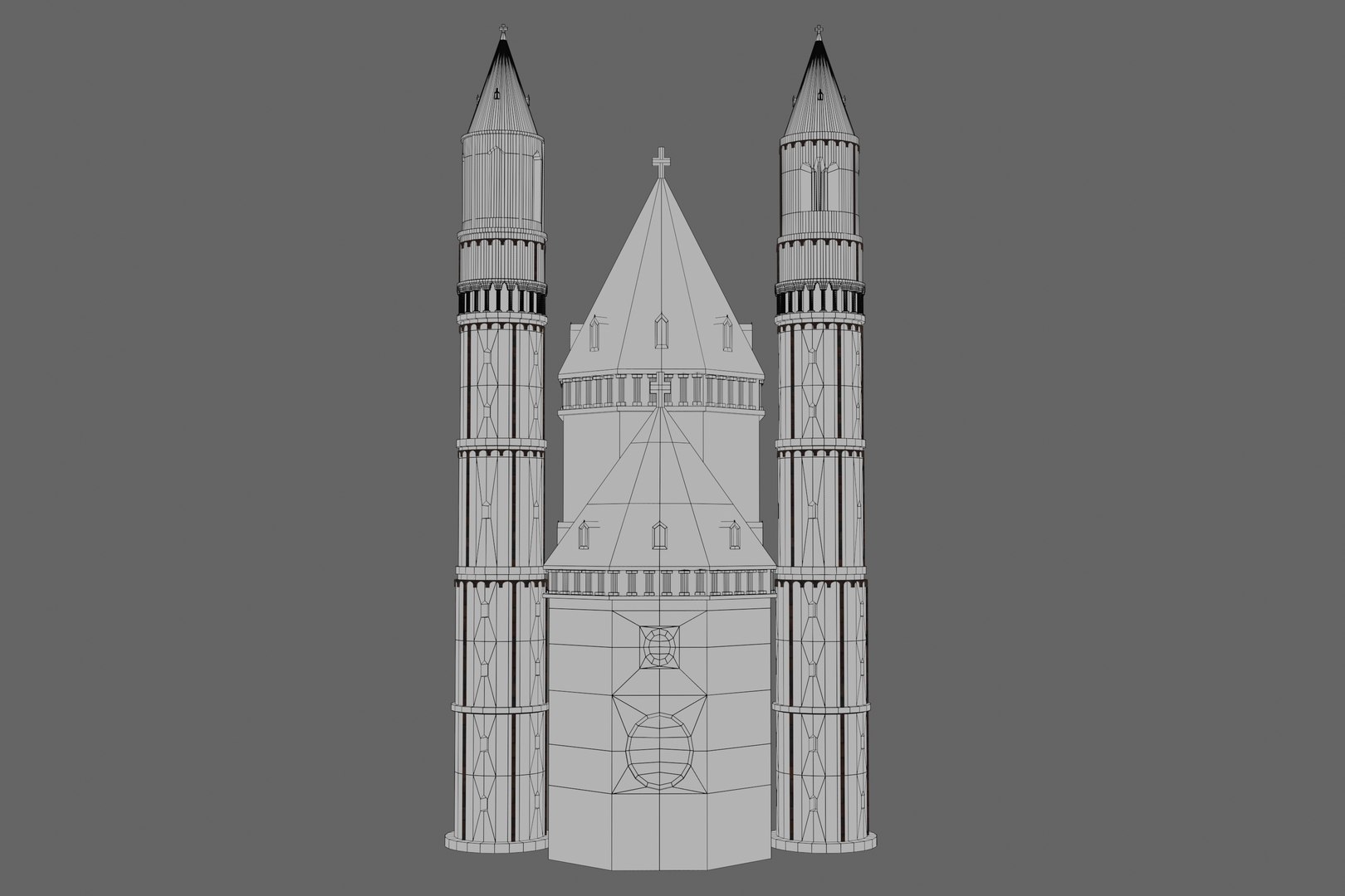 3D Worms Cathedral - TurboSquid 1564834