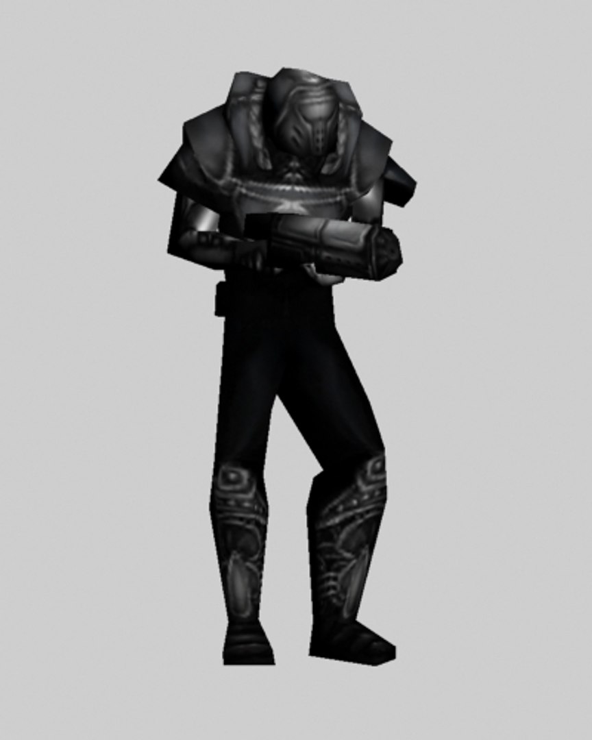 3d mariner character model