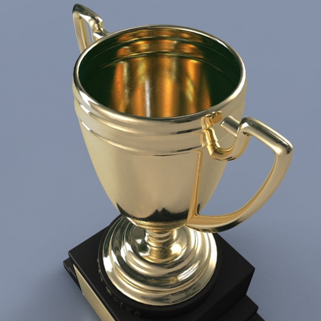 trophy 3d obj