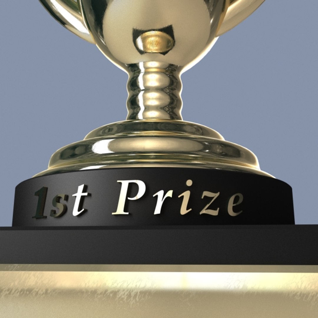 trophy 3d obj