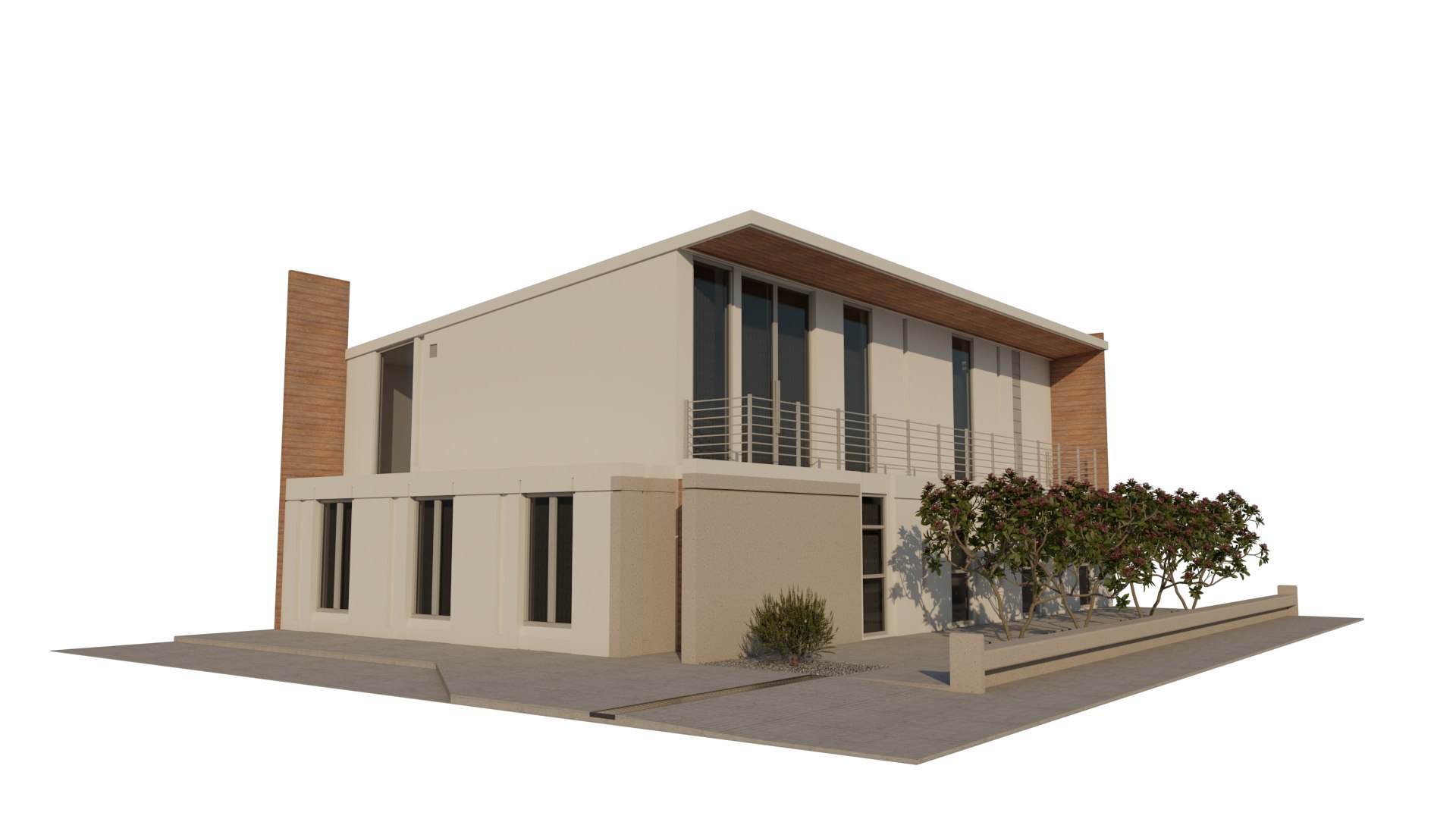 3D Model Modern Residential Compound - TurboSquid 1711530