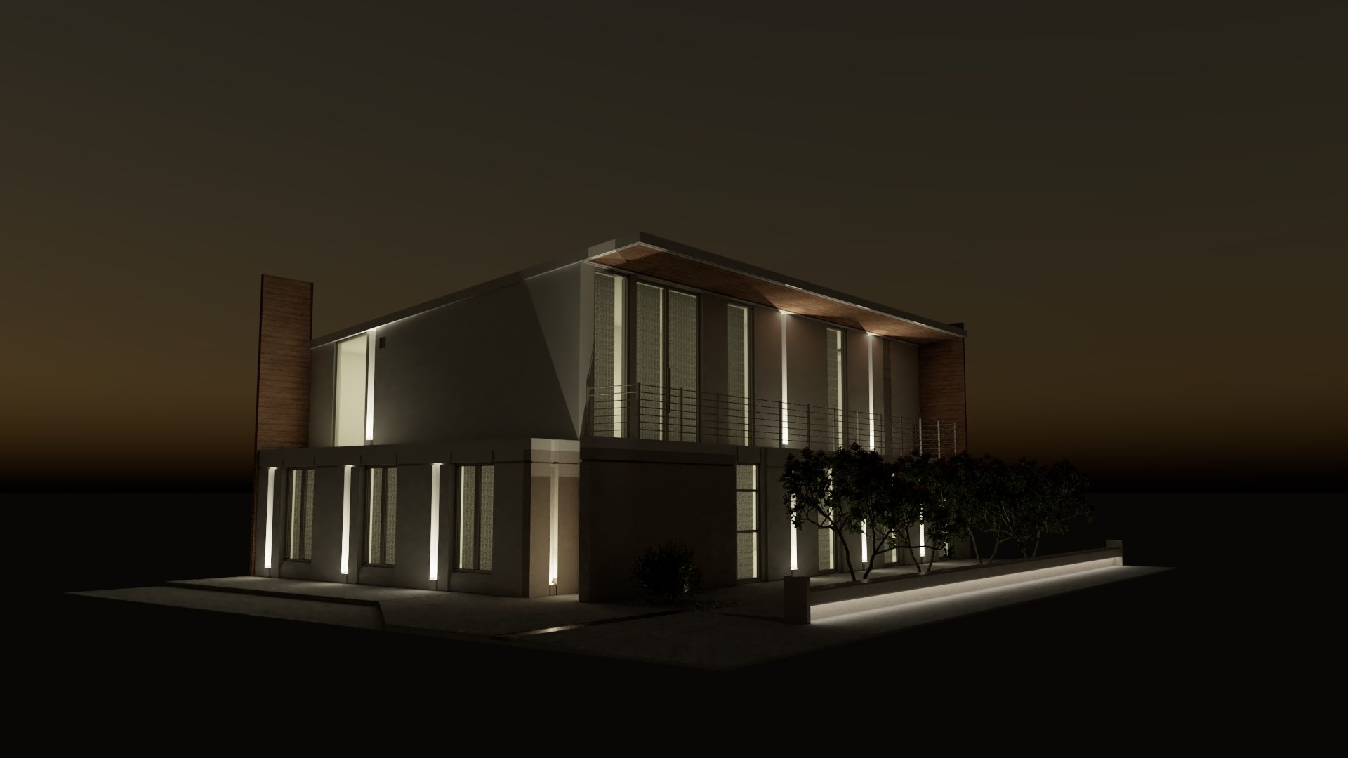 3D Model Modern Residential Compound - TurboSquid 1711530