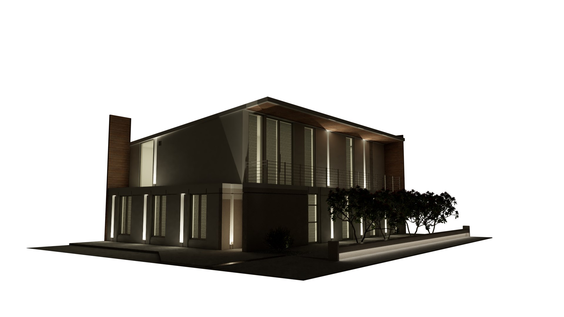 3D Model Modern Residential Compound - TurboSquid 1711530