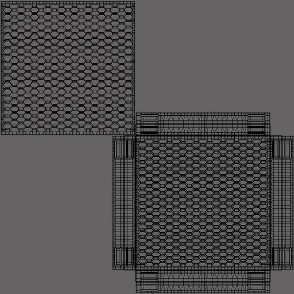 産業用プラットフォームと階段3Dモデル - TurboSquid 1358593