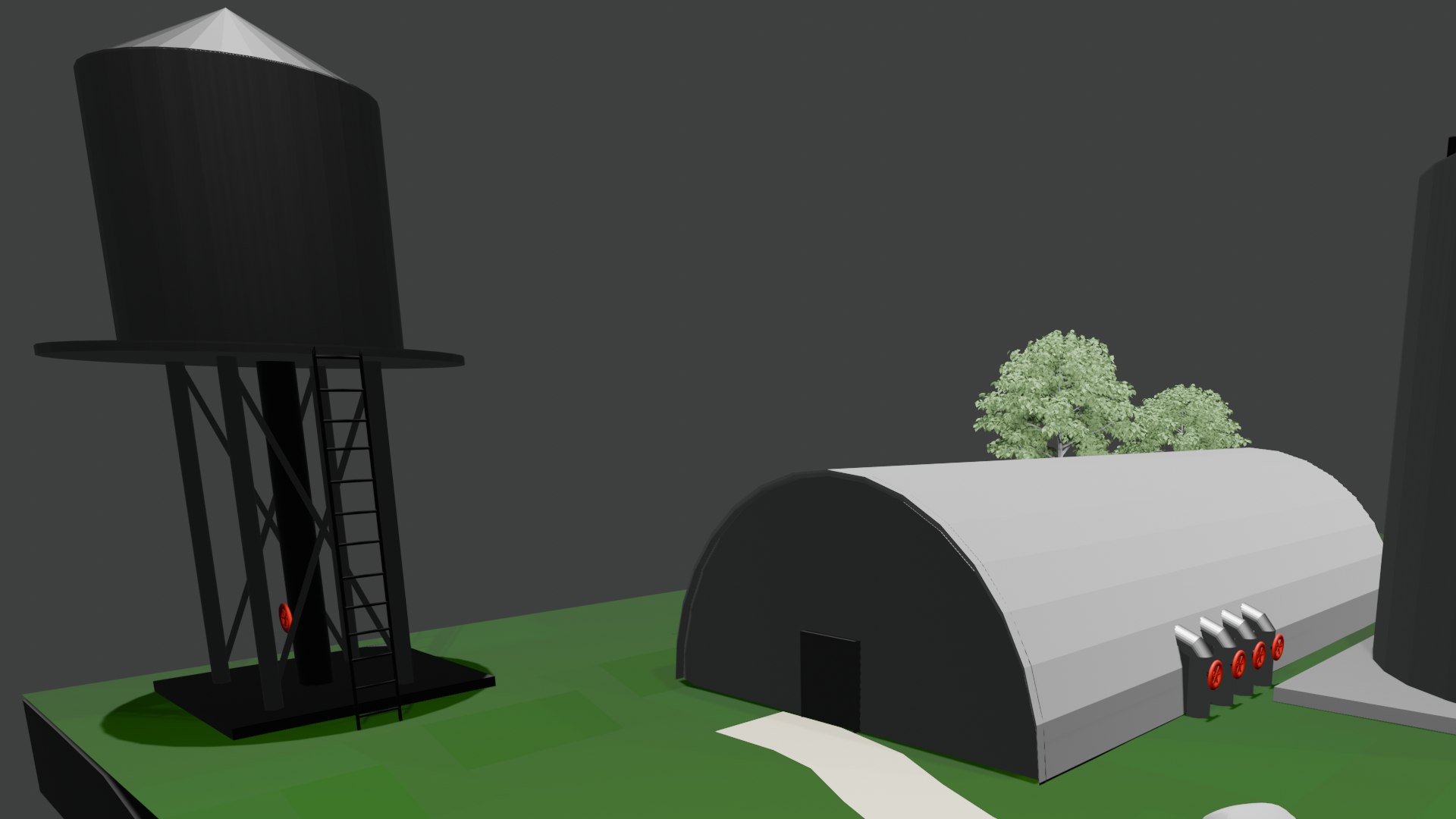 3D Grain Storage Model - TurboSquid 2222053