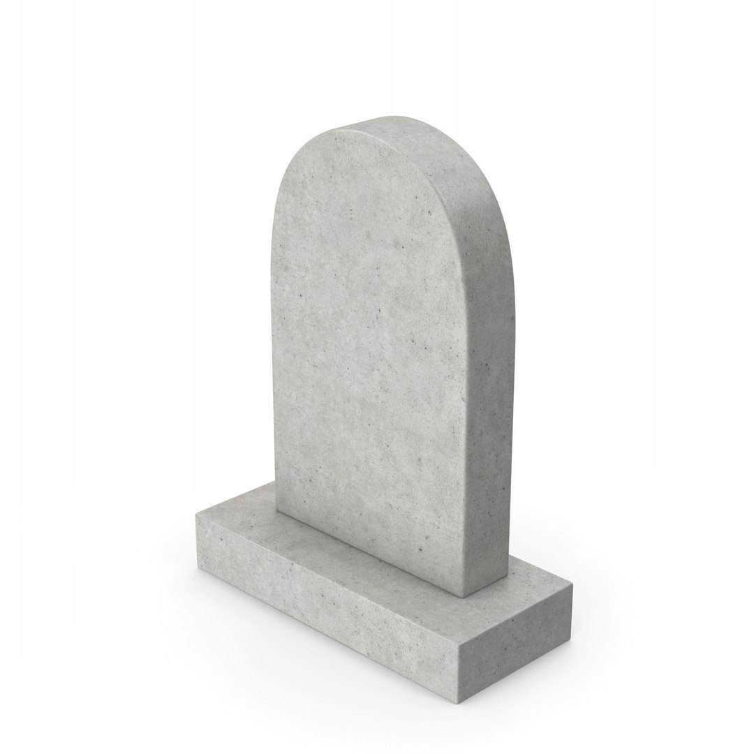 3D Gravestone - TurboSquid 1998903