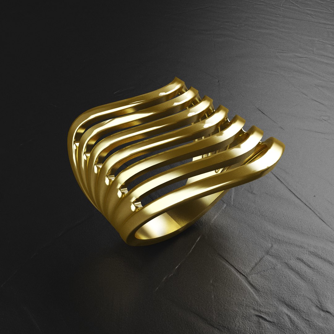 Ring Waves 3D Model - TurboSquid 1150230