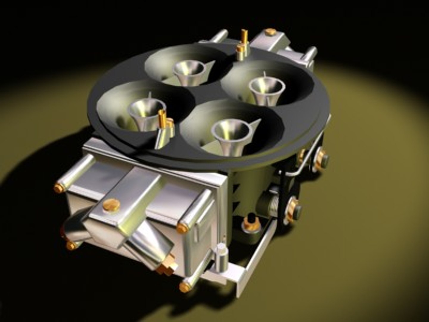 holley dominator carburetor 3d max