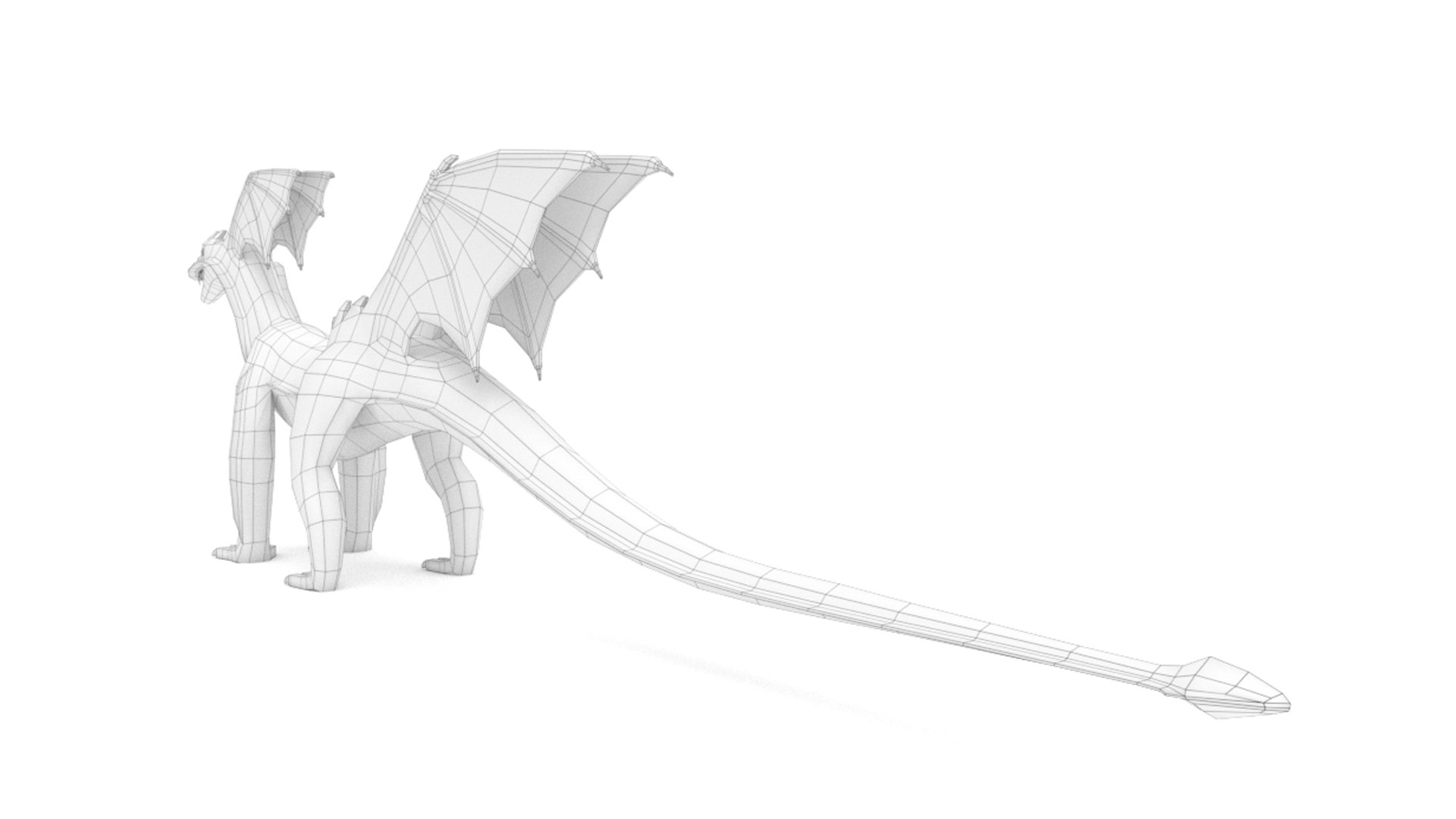 Dragon Rigged 3D Model - TurboSquid 1511399