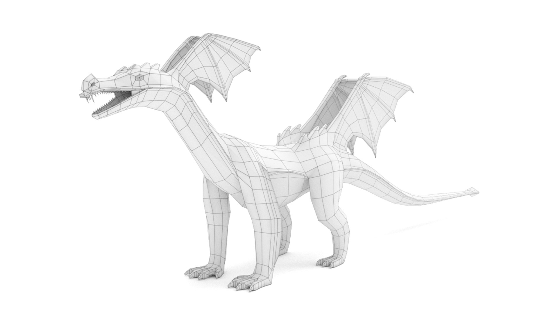 Dragon Rigged 3D Model - TurboSquid 1511399