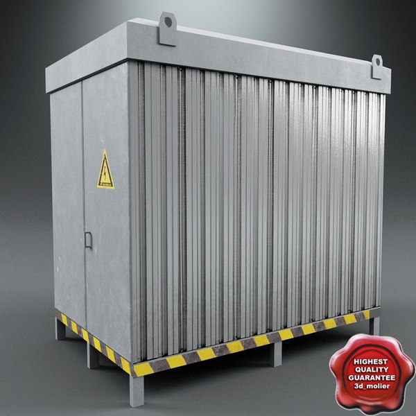 3D Electrical Box Transformer - TurboSquid 1942702