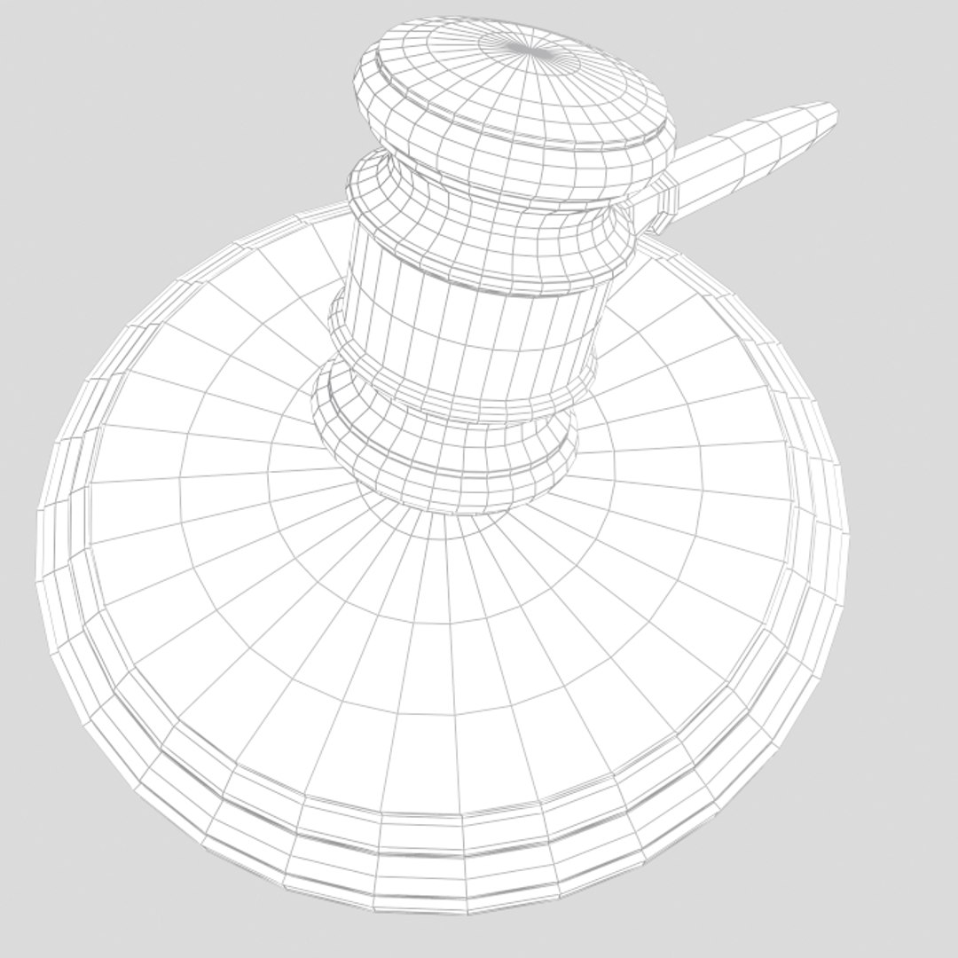 3d Mallet Gavel