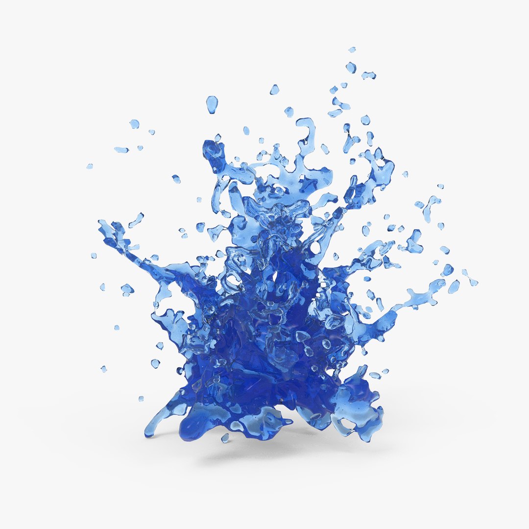 Water Blast Splash 3D - TurboSquid 1438929