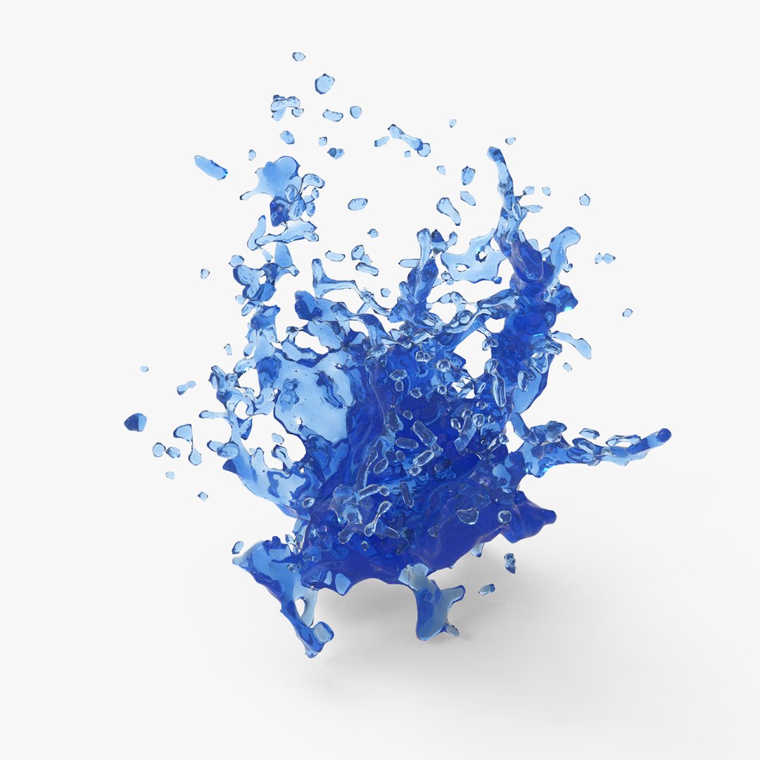 Water Blast Splash 3D - TurboSquid 1438929