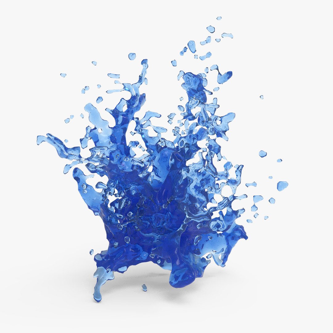 Water Blast Splash 3D - TurboSquid 1438929