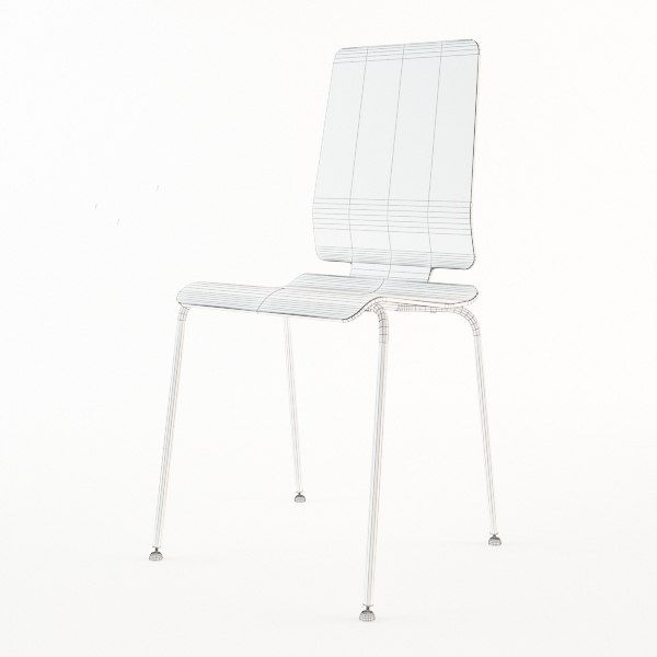 chair ikea 3d max