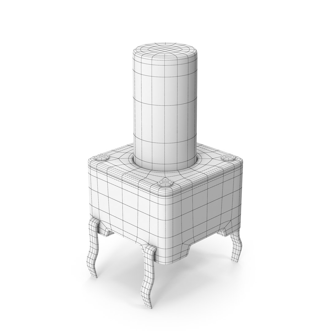 Red Tactile Switch 3D Model - TurboSquid 2012010