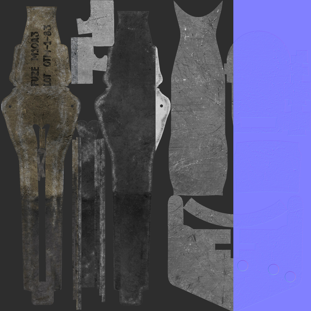 Grenade mk2 3D model - TurboSquid 1238459