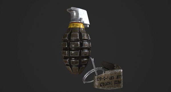 수류탄 MK2 3D 모델 - TurboSquid 1238459