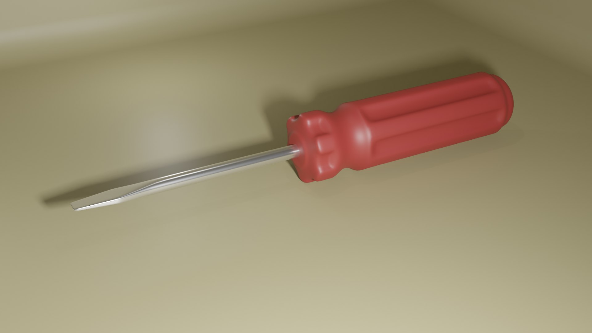 3D Screwdriver Tool Model - TurboSquid 1572145