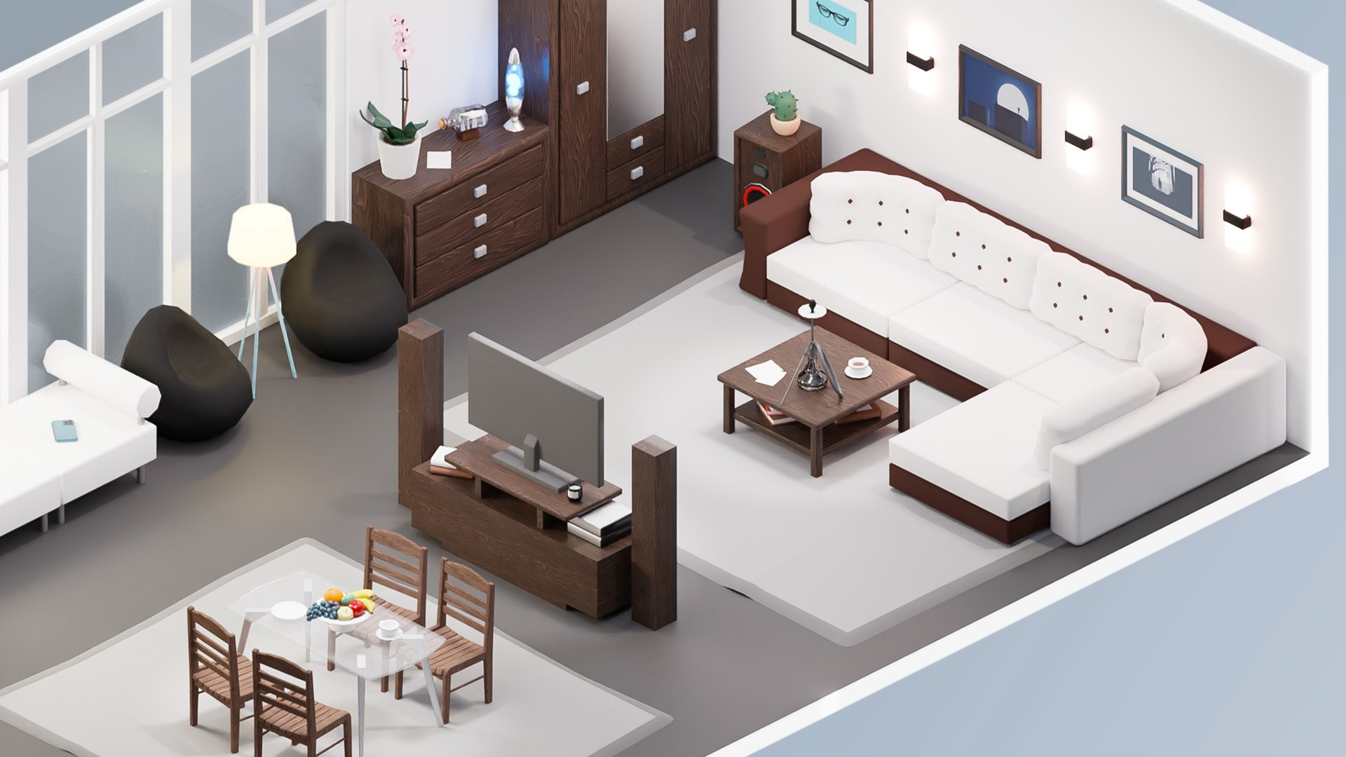 Room 54 3D Model - TurboSquid 2152172