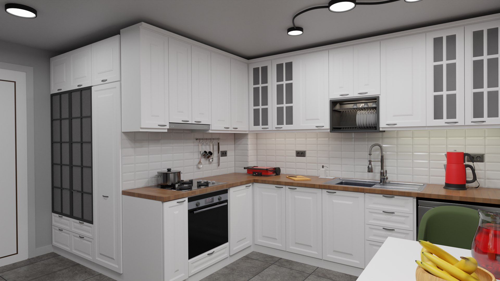 3D Kitchen Scene Collection Model - TurboSquid 2237381