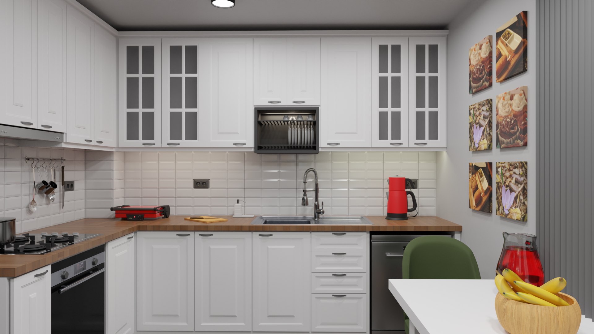 3D Kitchen Scene Collection Model - TurboSquid 2237381