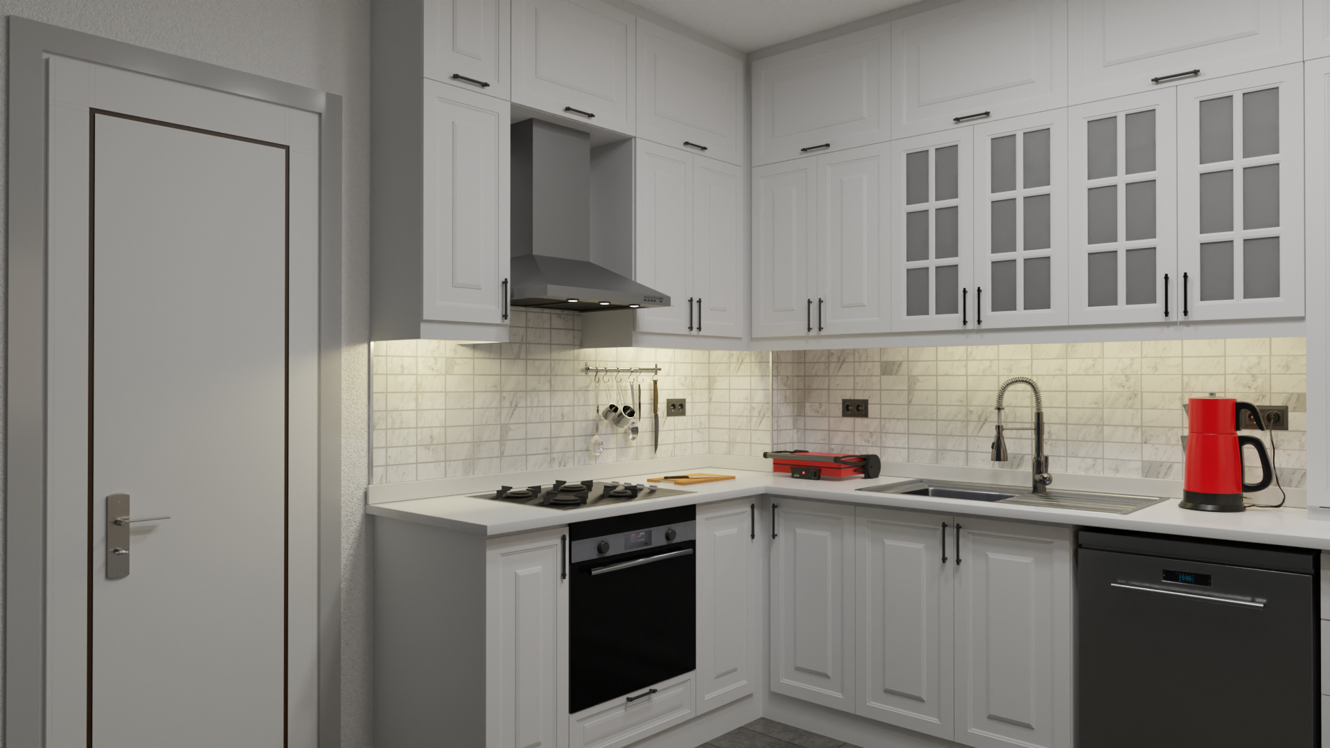 3D Kitchen Scene Collection Model - TurboSquid 2237381