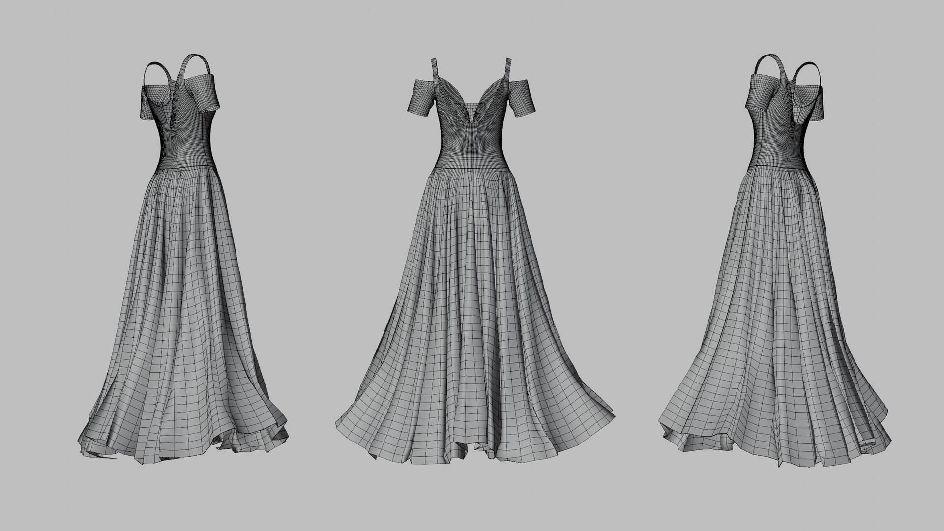 Dress 38 Matrix 3D - TurboSquid 2520353