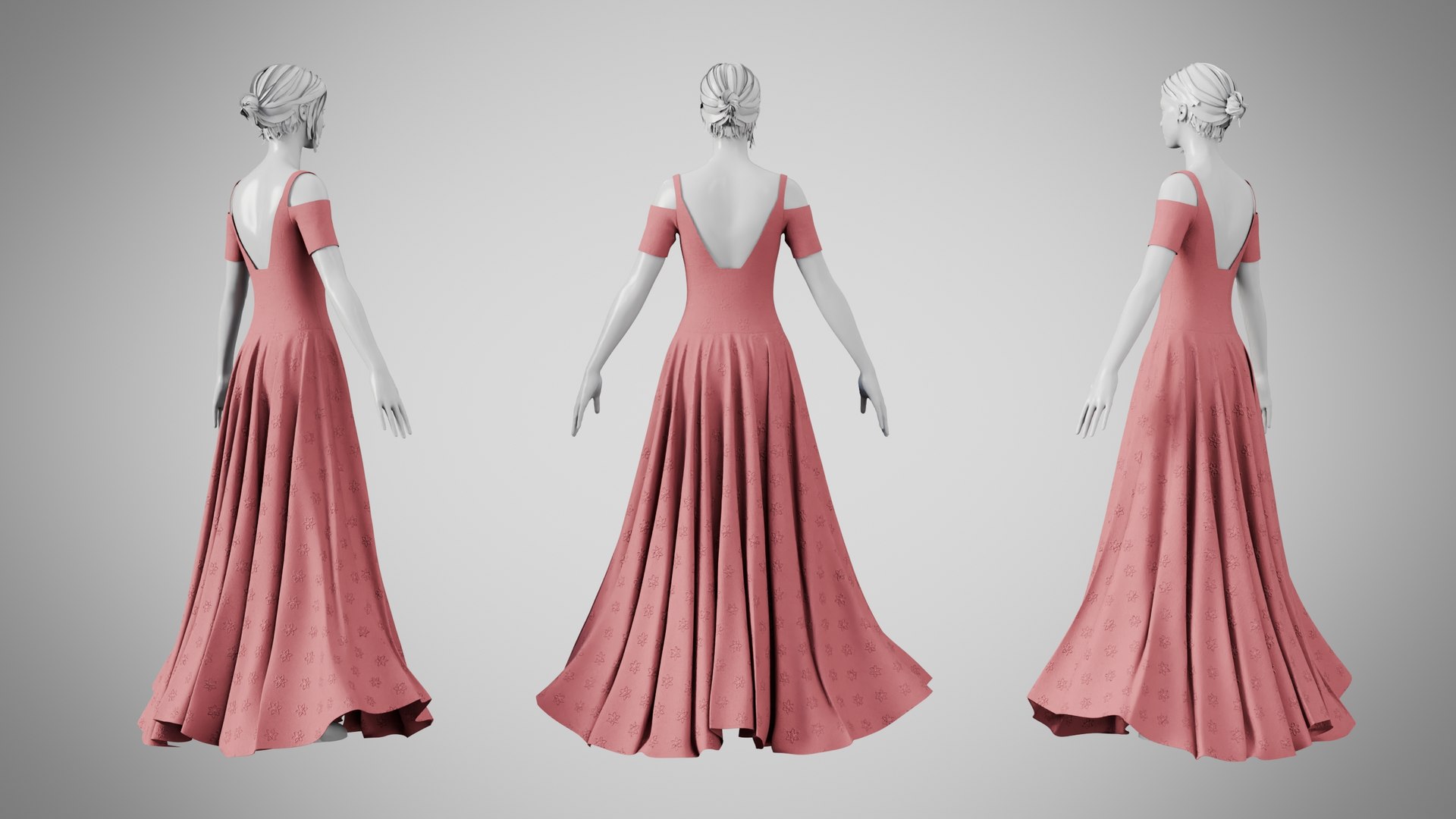 Dress 38 Matrix 3D - TurboSquid 2520353