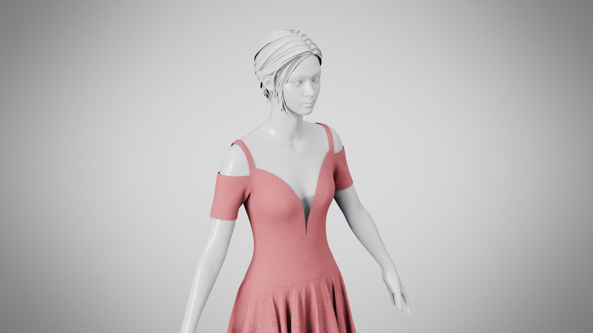 Dress 38 Matrix 3D - TurboSquid 2520353