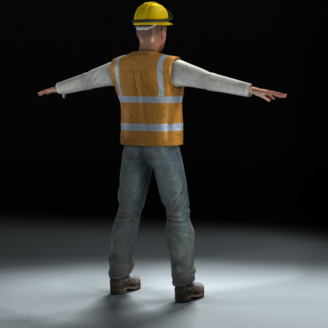 3ds Workman Man