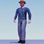 Cowboy Rigged 3d Model