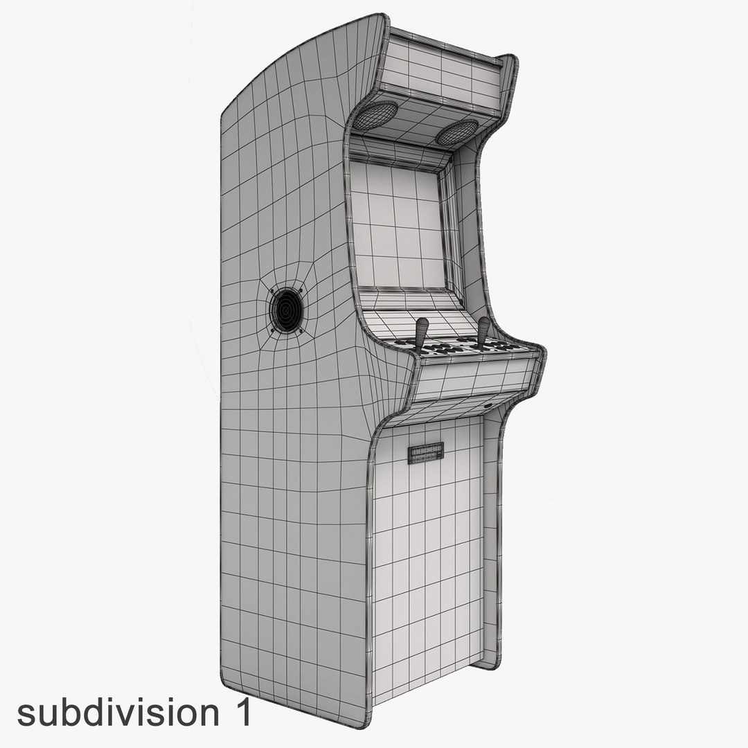 Free 3D Arcade Machine - TurboSquid 1212120