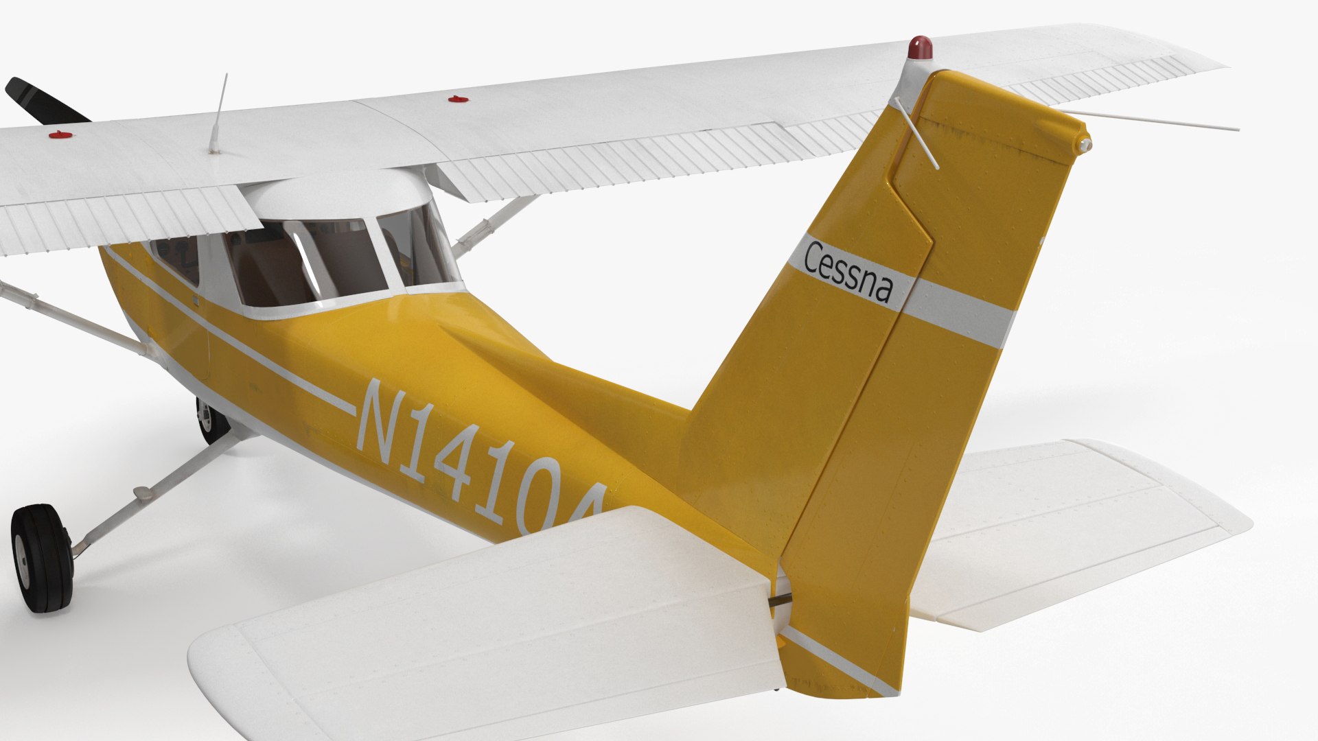 Flight Training Airplane Cessna 150 3D - TurboSquid 2245955