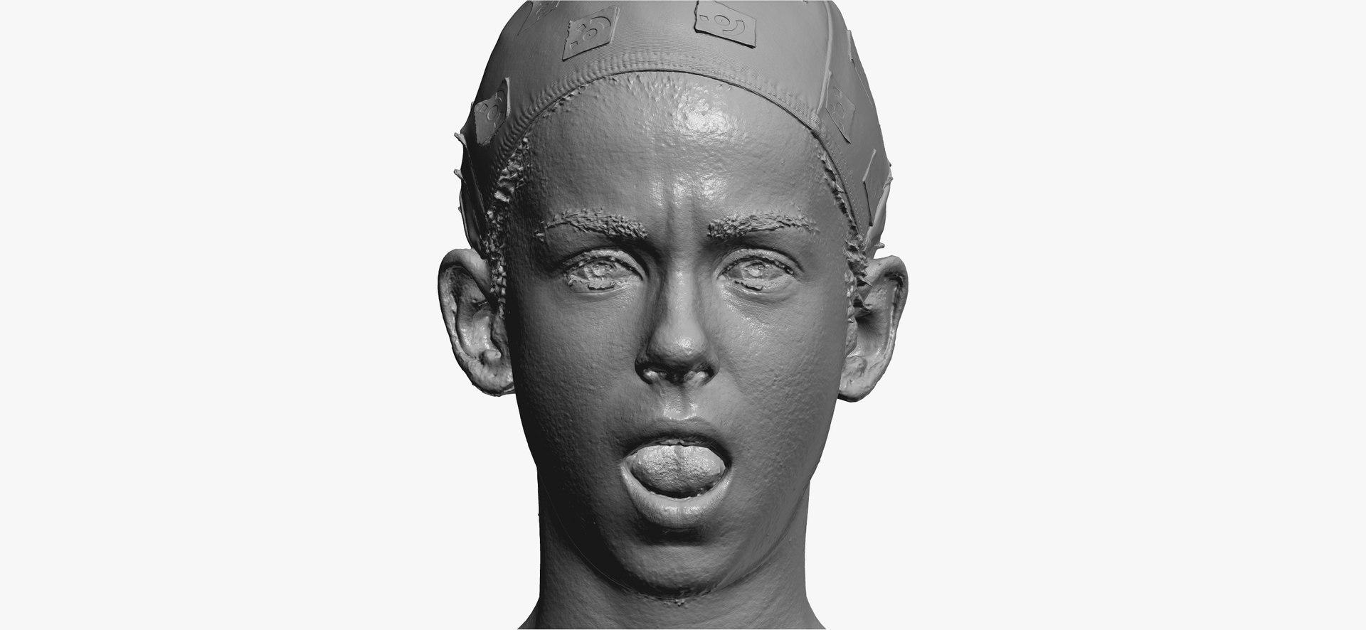 Rhea Human Head Rage 3D Model - TurboSquid 1673513