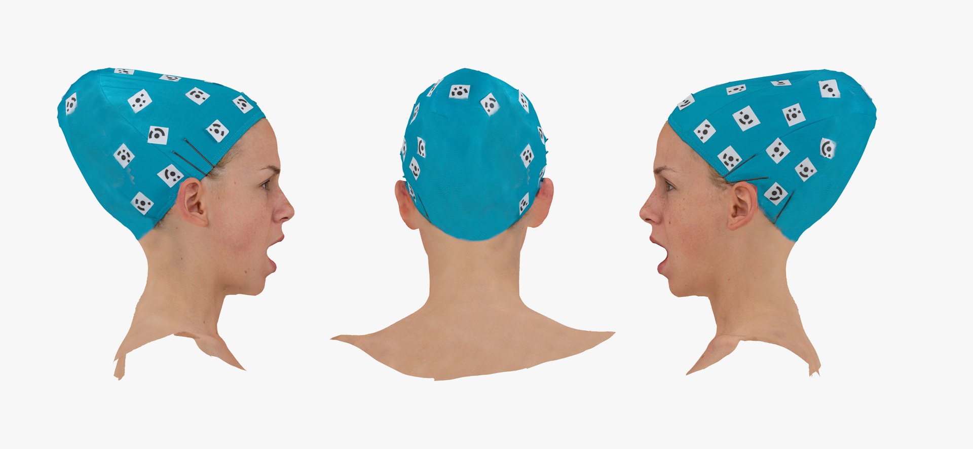 Rhea Human Head Rage 3D Model - TurboSquid 1673513