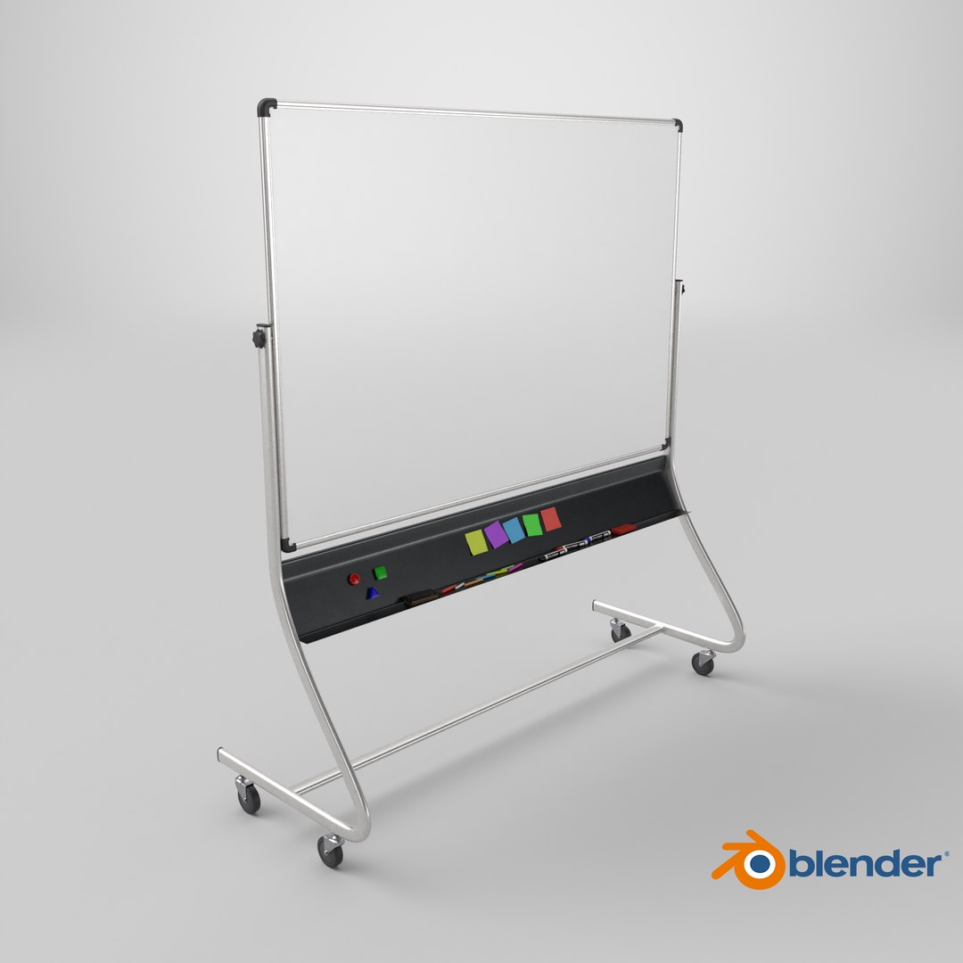 Dual-Sided Metal Writing Board - Customizable Rectangular Whiteboard ...
