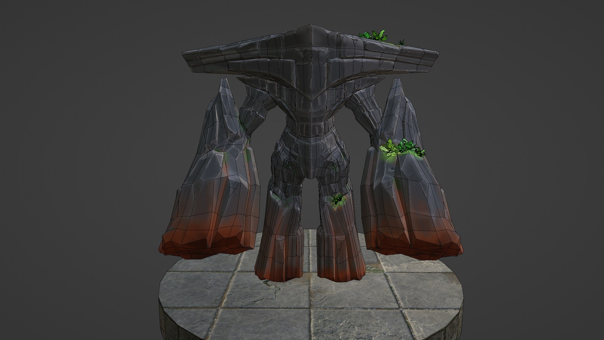 3D Stone Guardian Golem - TurboSquid 1910511