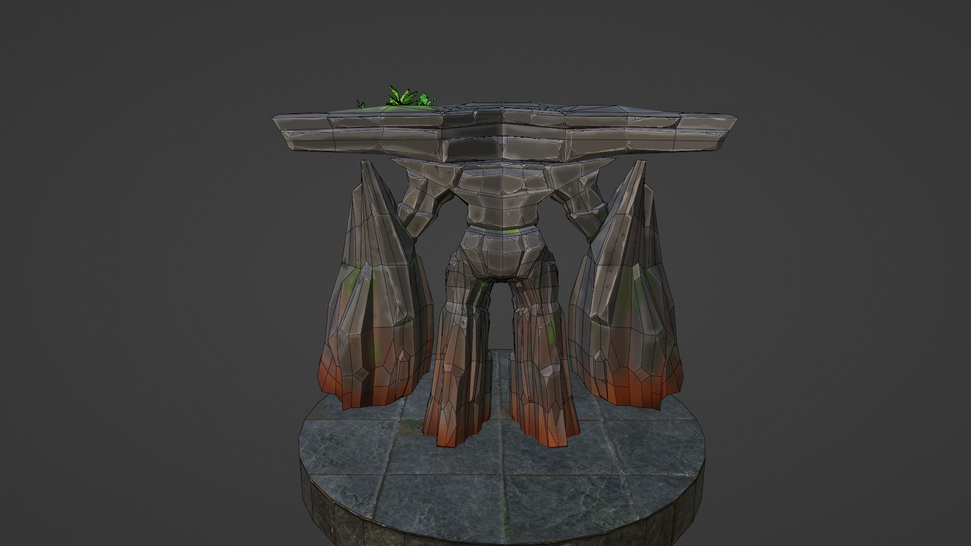 3D Stone Guardian Golem - TurboSquid 1910511
