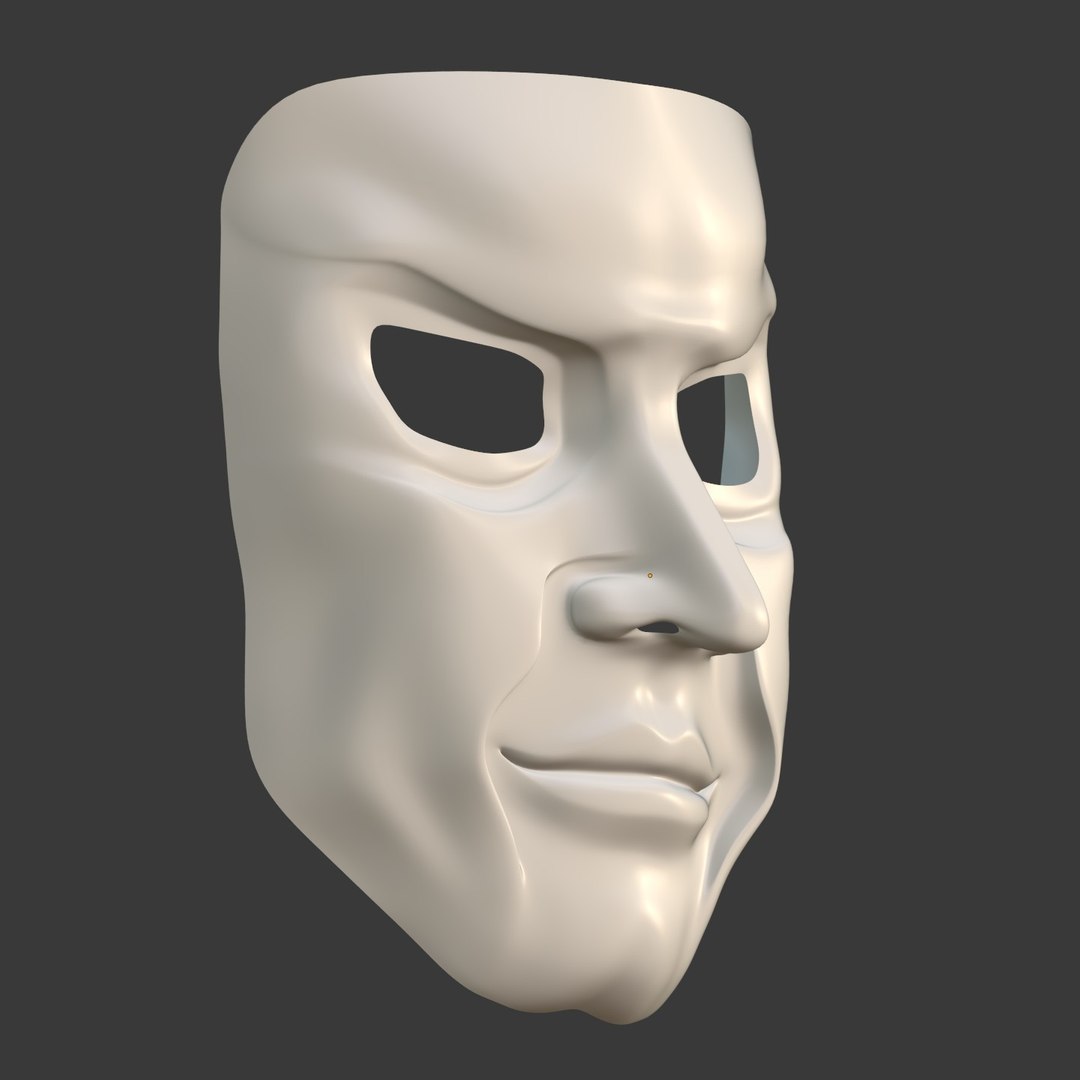 3D Hero Mask Original Design - TurboSquid 1638234