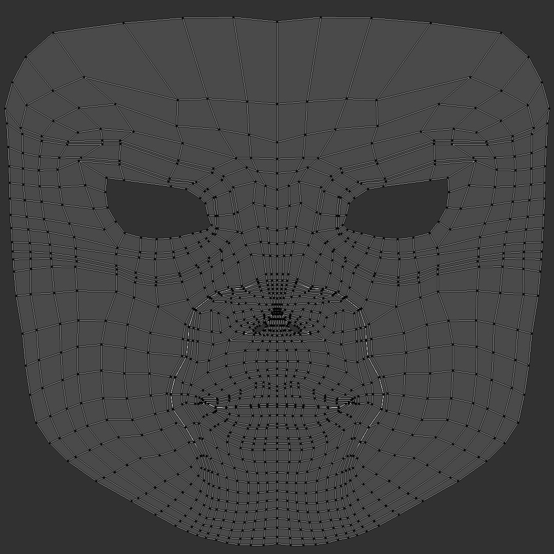 3D Hero Mask Original Design - TurboSquid 1638234