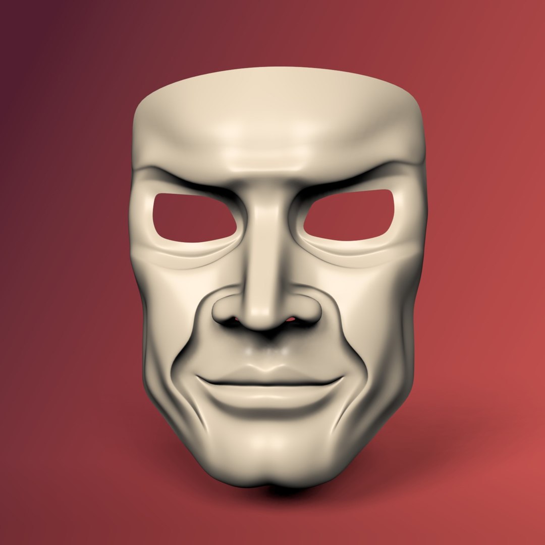 3D Hero Mask Original Design - TurboSquid 1638234