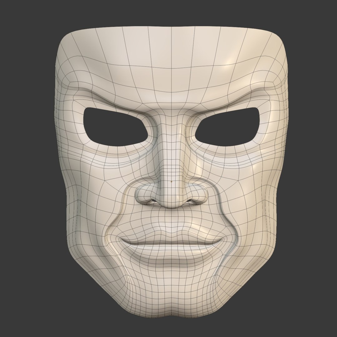 3D Hero Mask Original Design - TurboSquid 1638234